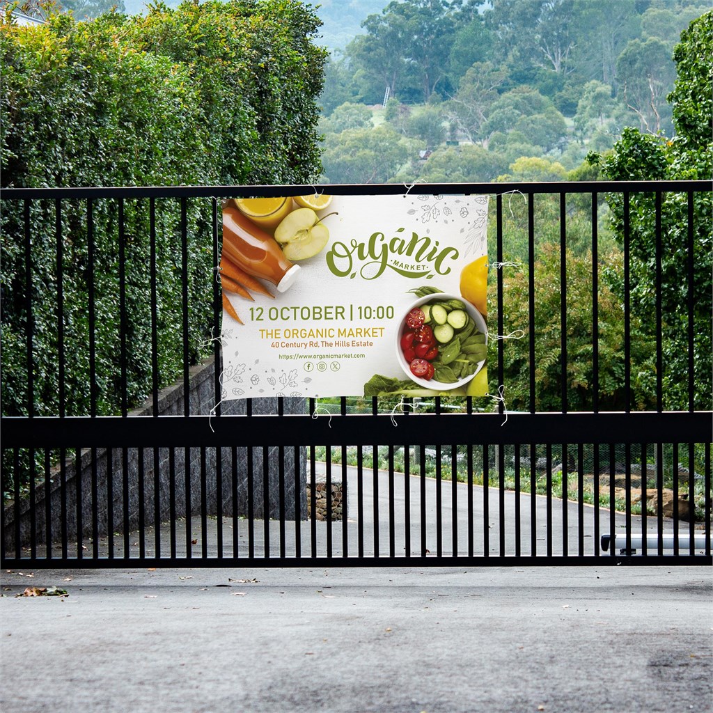 Sublimated Display Fabric Banner 2m x 1.5m – Print2day